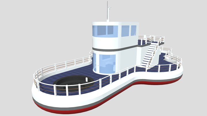House-boat 3D models - Sketchfab