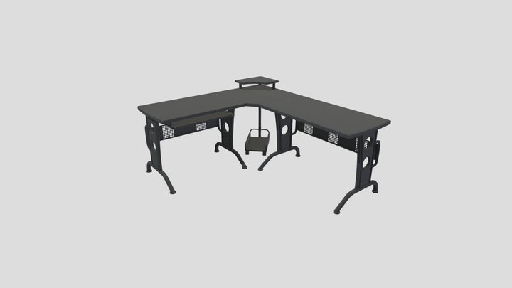 Gaming-desk 3D models - Sketchfab