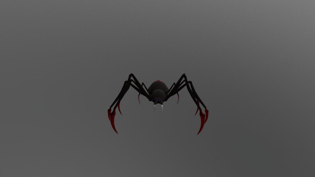 Demon Blade Spider - 3D model by Chaotic Asme (@ChaoticAsme) [cd04525 ...