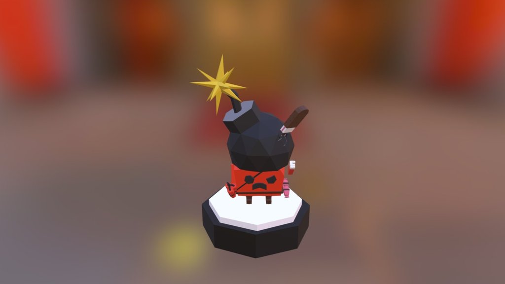 Sweet Bomb - 3D model by MGAME [cd045b5] - Sketchfab