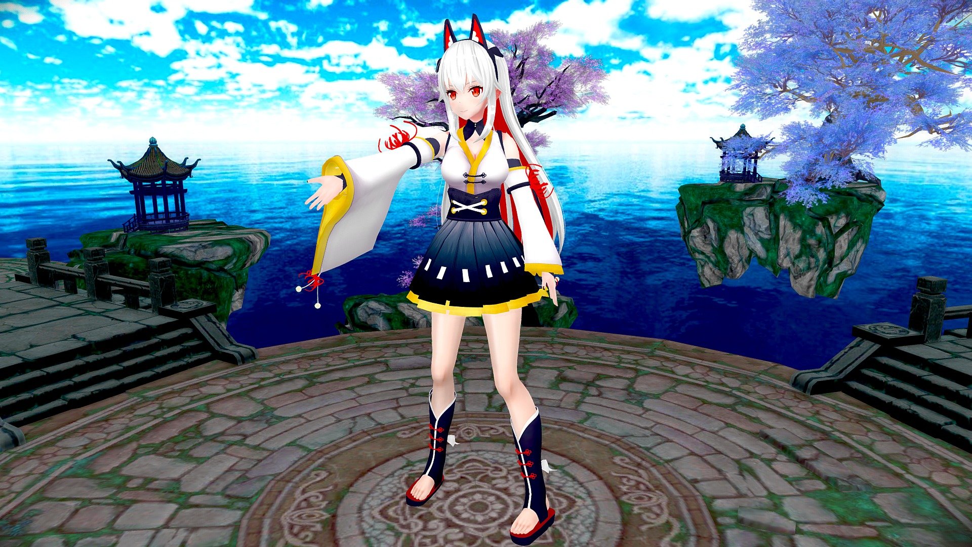 MMD Amamania - 3D model by Kubrick Vega (@kubrickvega) [cd06121 ...