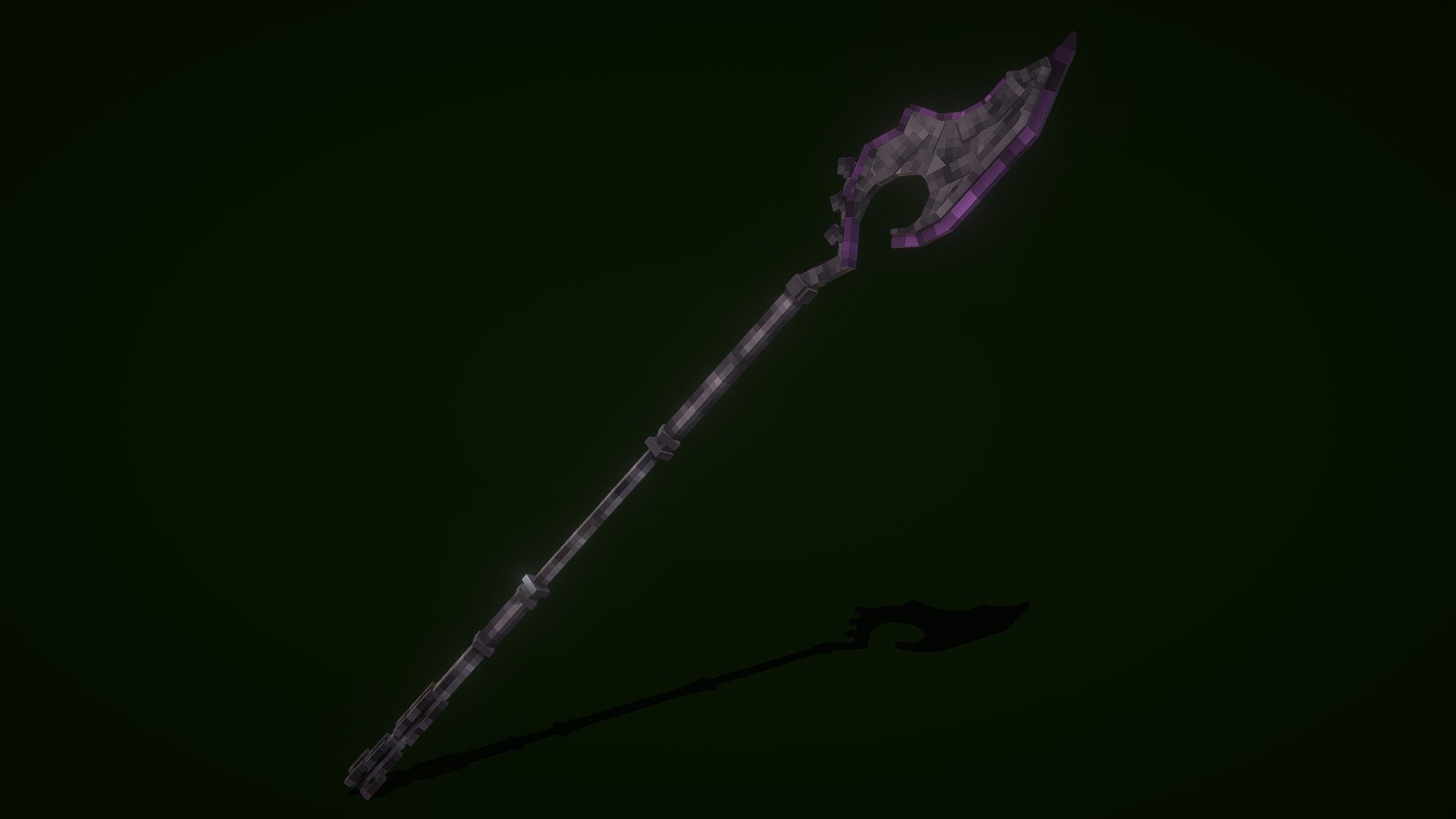 [Minecraft] Sin of Meinorth | Purple Halberd - 3D model by PianolD ...