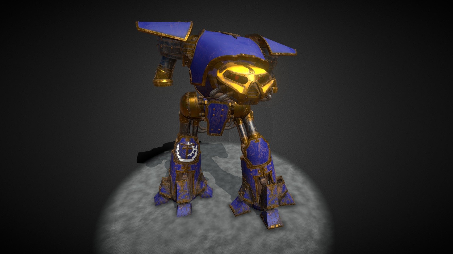 Warhammer 40k - Mars Pattern Reaver Titan - Buy Royalty Free 3D model ...