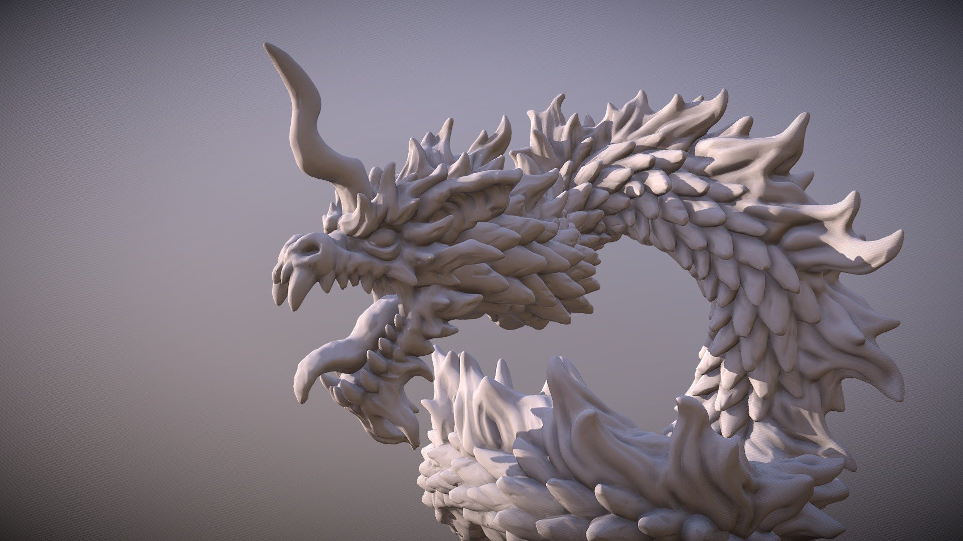 Dragon 3d print - 3D model by Mikle (@cgamit786) [cd08620] - Sketchfab
