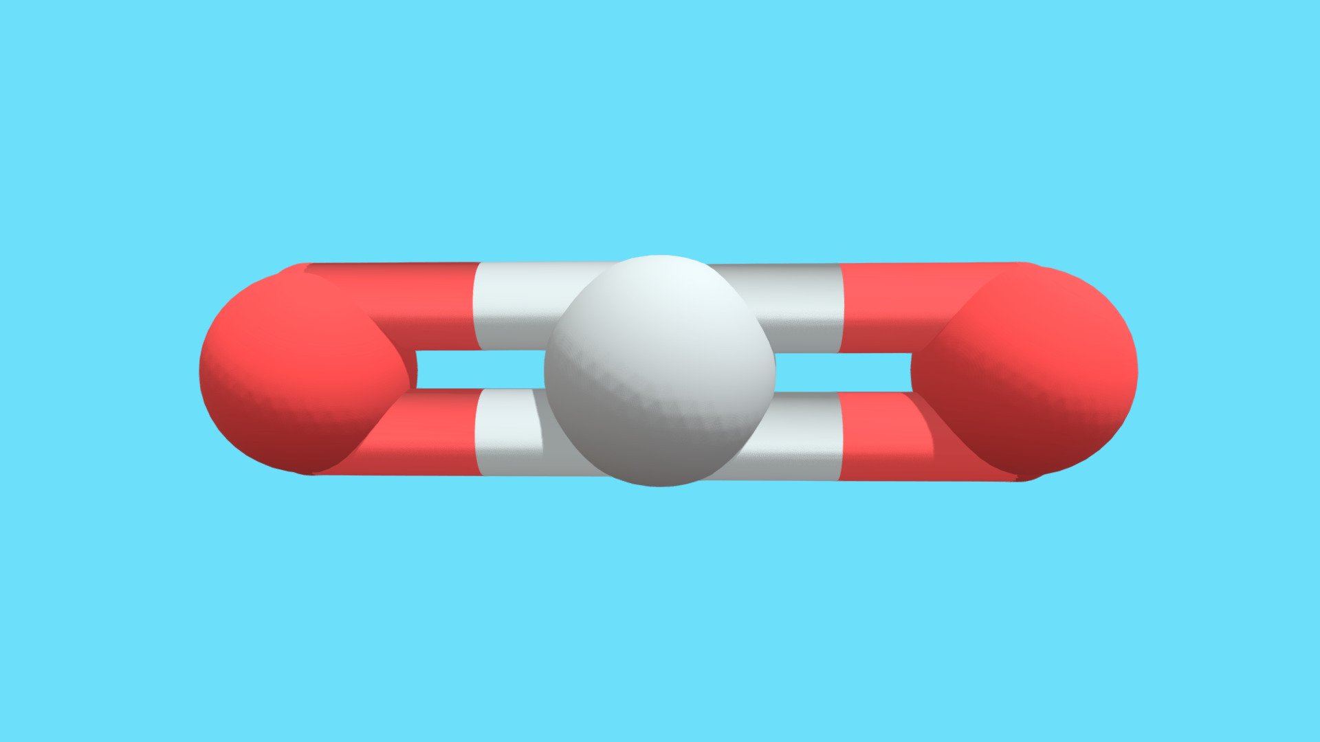 Carbon Dioxide Molecule - Download Free 3D model by S.Duce (@sduce ...