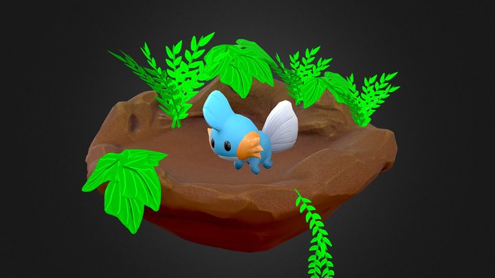 Mudkip 3D models - Sketchfab