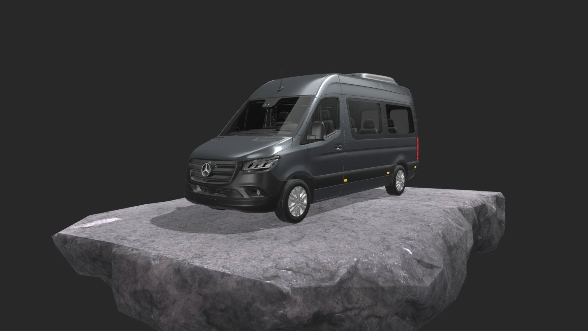 Sprinter - 3D model by DGM-Kommunikation [cd0f082] - Sketchfab