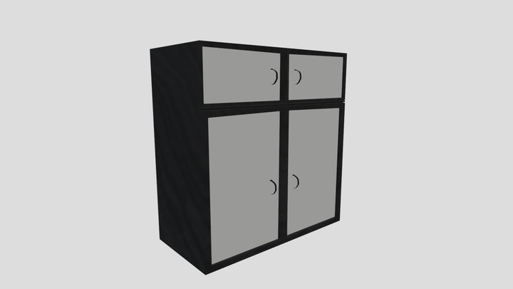 Wardrobe-wood-texture 3D models - Sketchfab