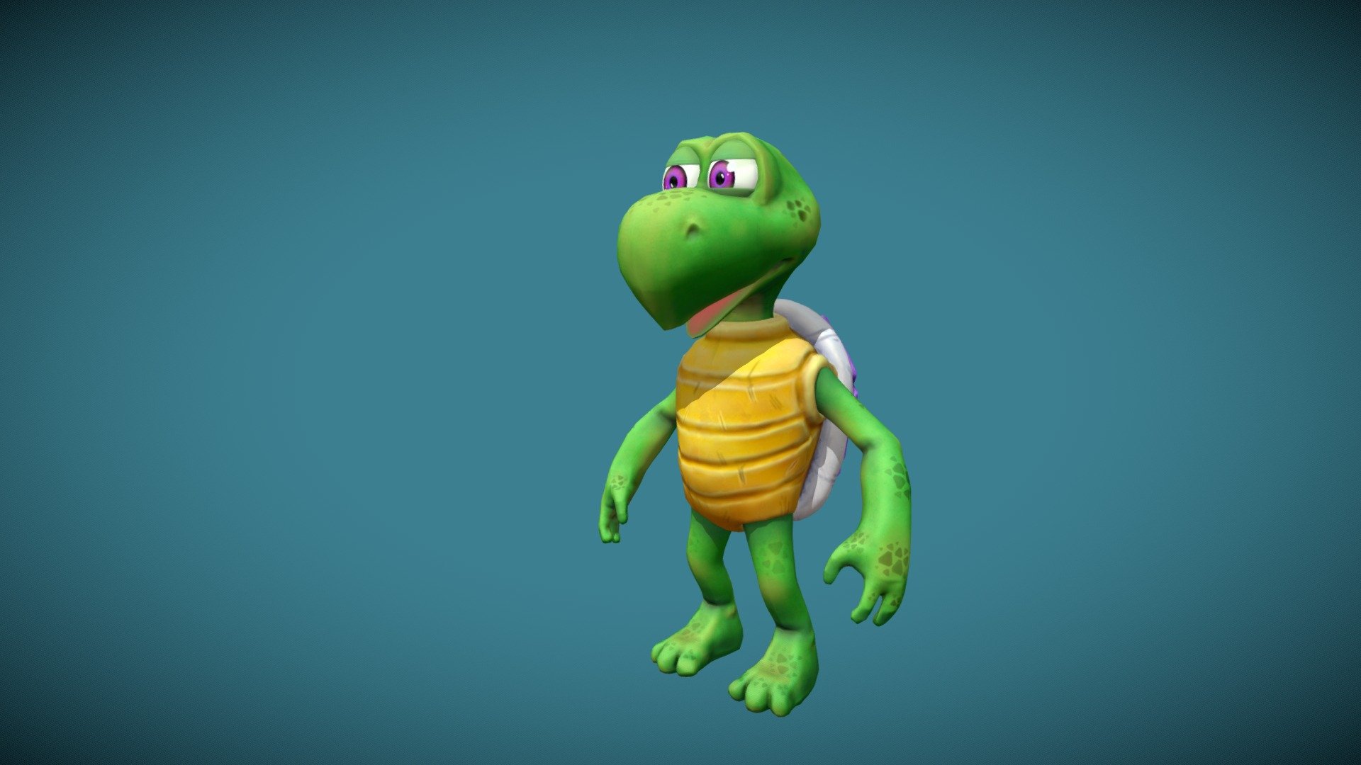 Stylized Turtle - 3D model by Emil Julieboe (@Emiljul) [cd10aae ...