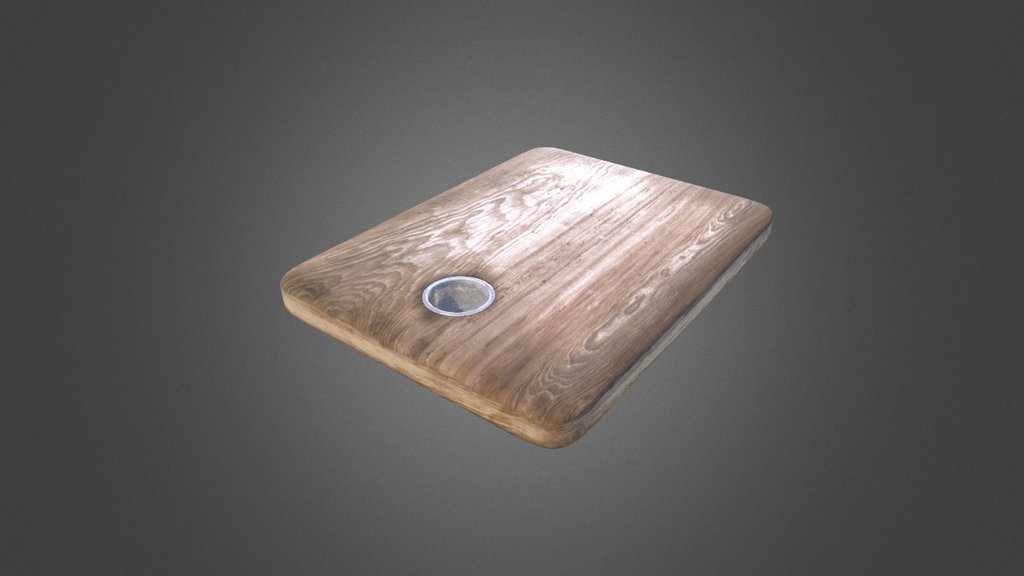 Kitchen Board - 3D model by zerologic [cd11f3b] - Sketchfab