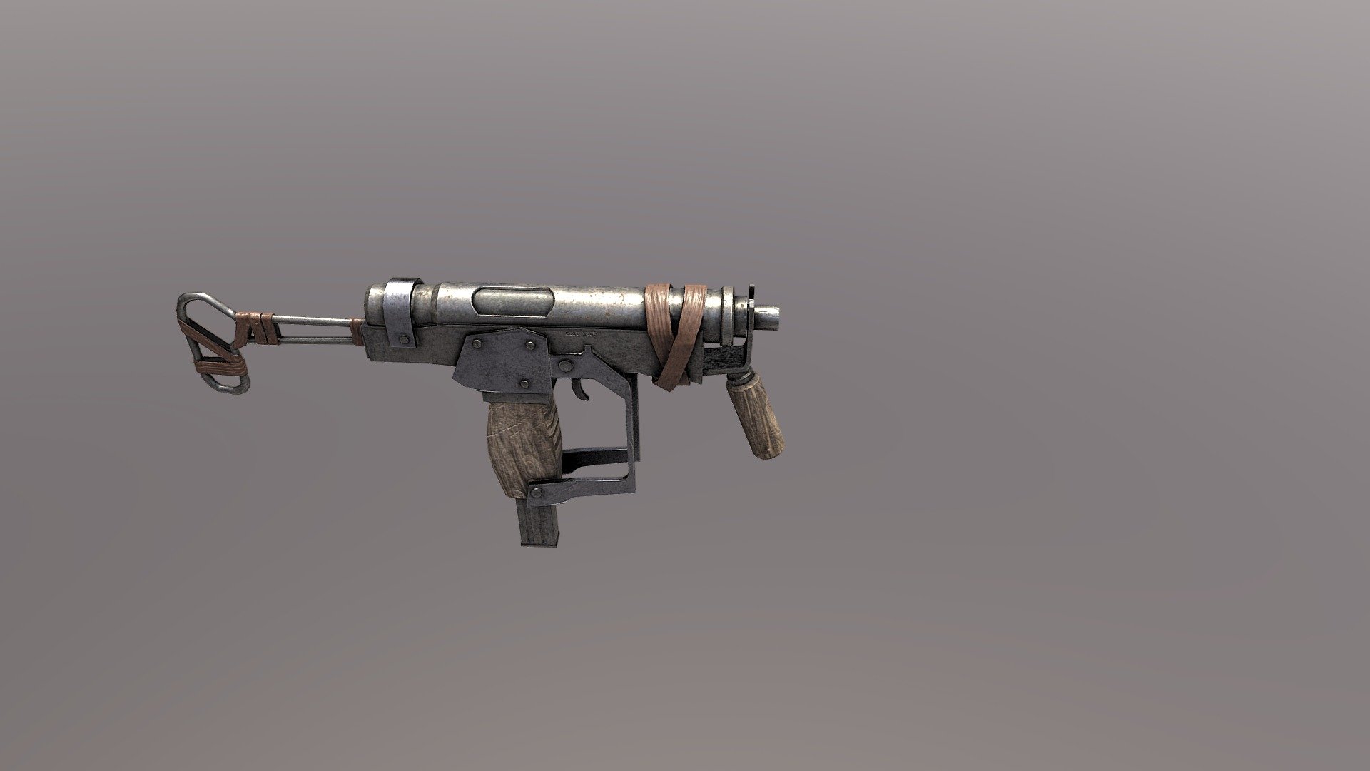 SubGun_ue4 - 3D model by choppypine [cd12d68] - Sketchfab