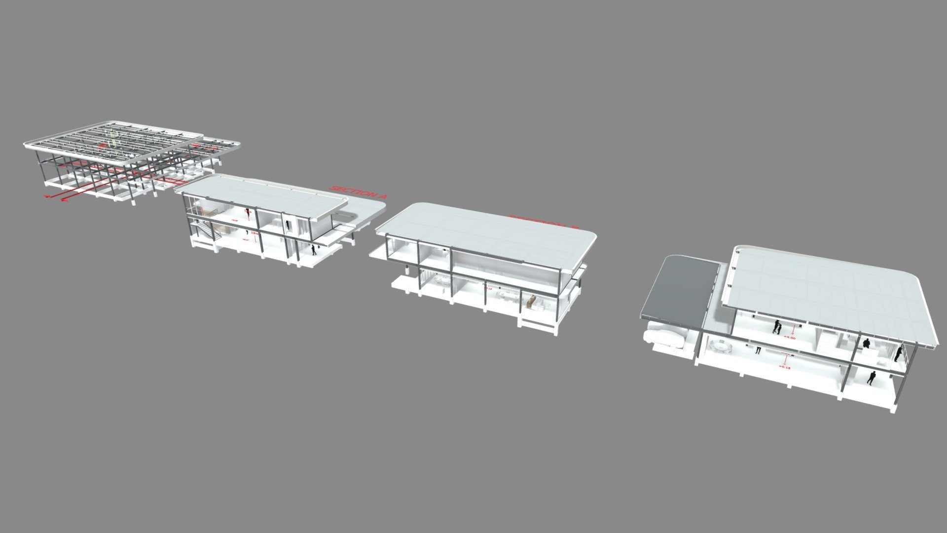 TVC GARDEN HOUSE_SECTION A-D - 3D model by PTM_ASSET [cd13a76] - Sketchfab