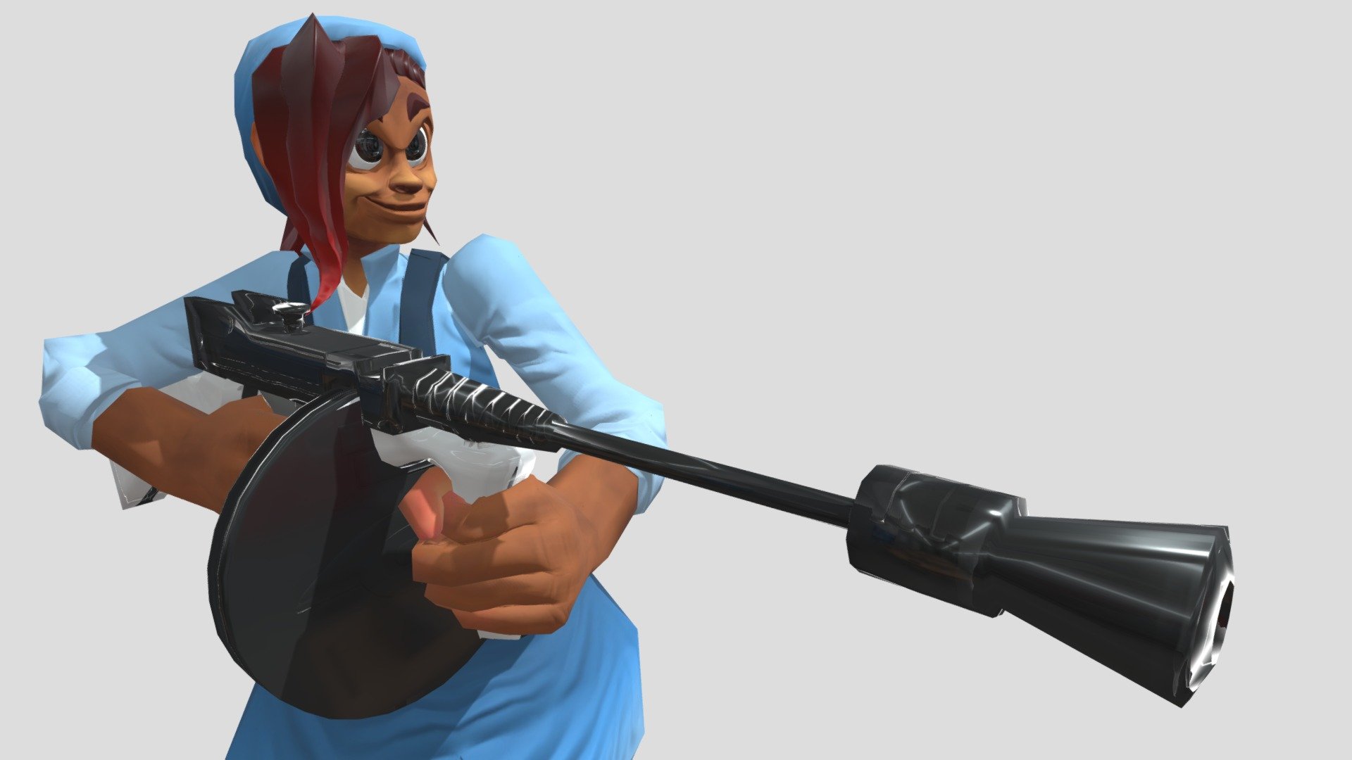 Grace Jackson - 3D model by artendym (@artendy_m) [cd14895] - Sketchfab