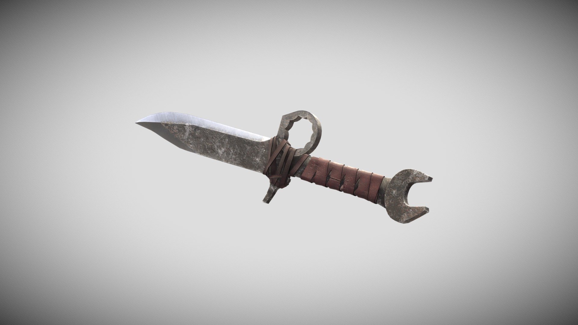 Spanner Knife - 3D model by Maranono [cd1618e] - Sketchfab