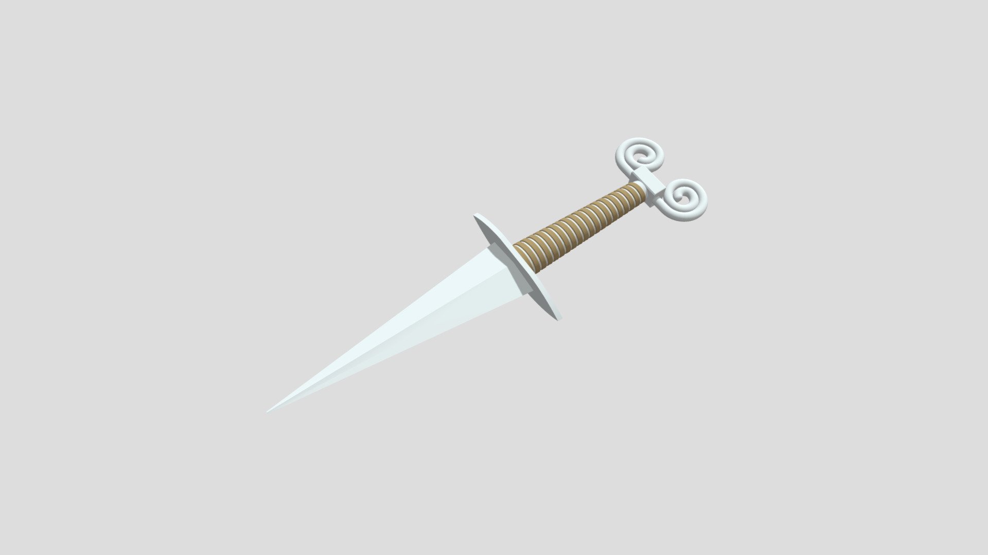 Celtic Dagger - 3D Printable Decorative Blade - 3D model by Nebulus (@atuor) [cd1702f] - Sketchfab