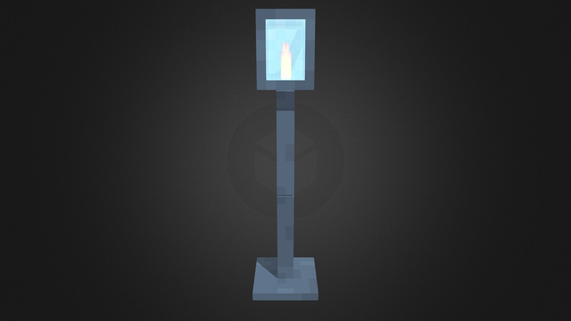 blocky downer Lamp post - Download Free 3D model by MrMcTasty [cd17390 ...