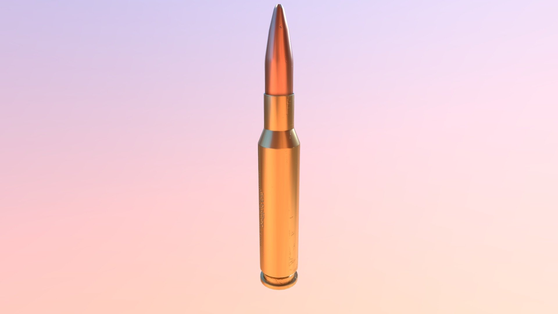 .50 BMG Round - 3D model by Pitur [cd18409] - Sketchfab
