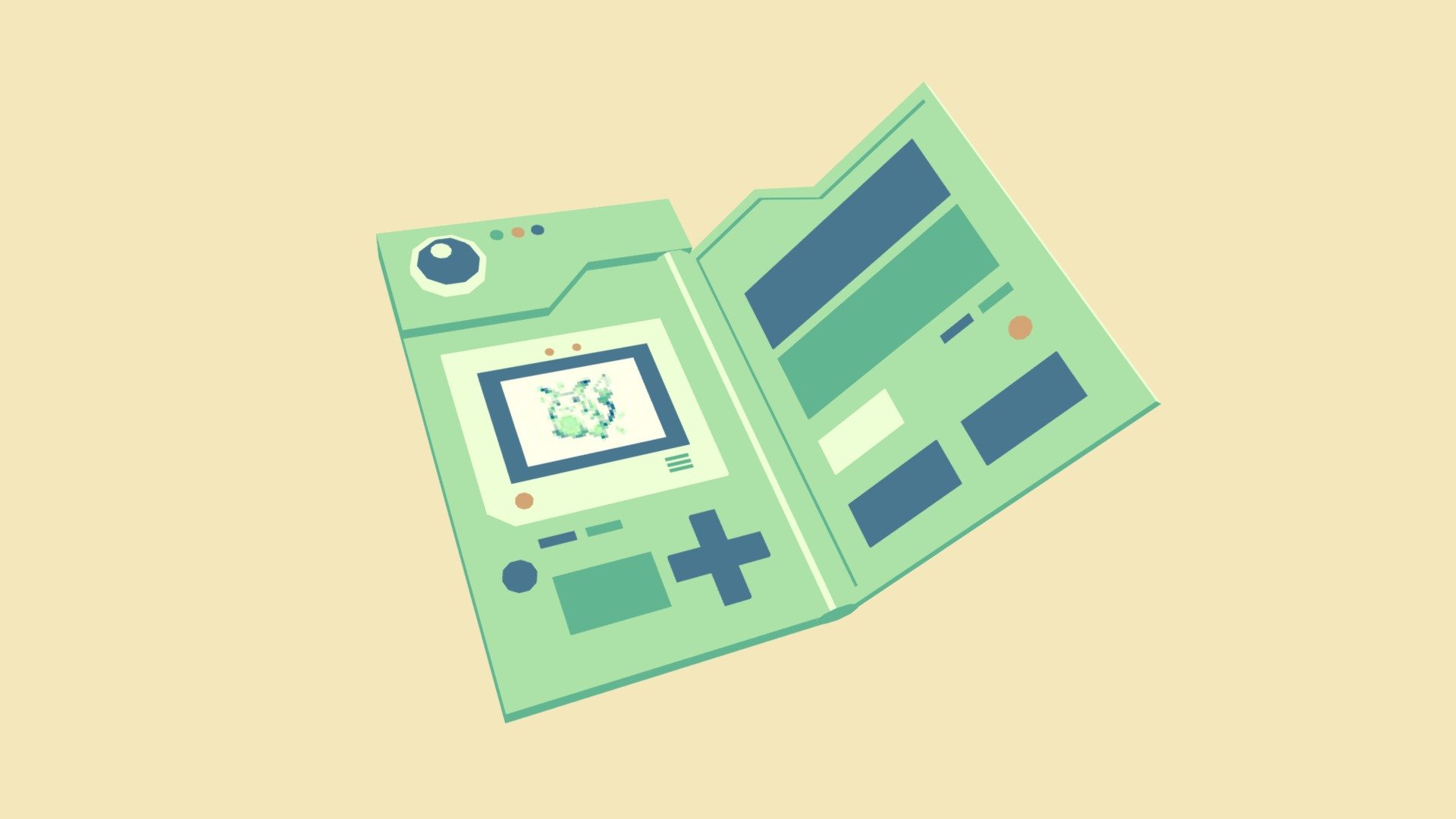 Pokedex - 3D model by abbey_bricks (@abbeybricks) [cd186d8] - Sketchfab