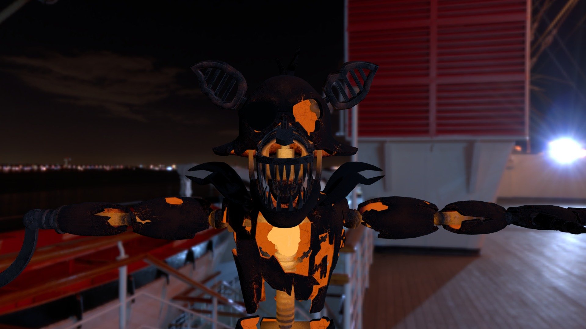 Grimm Foxy - Download Free 3D model by irons3th [cd1be2b] - Sketchfab