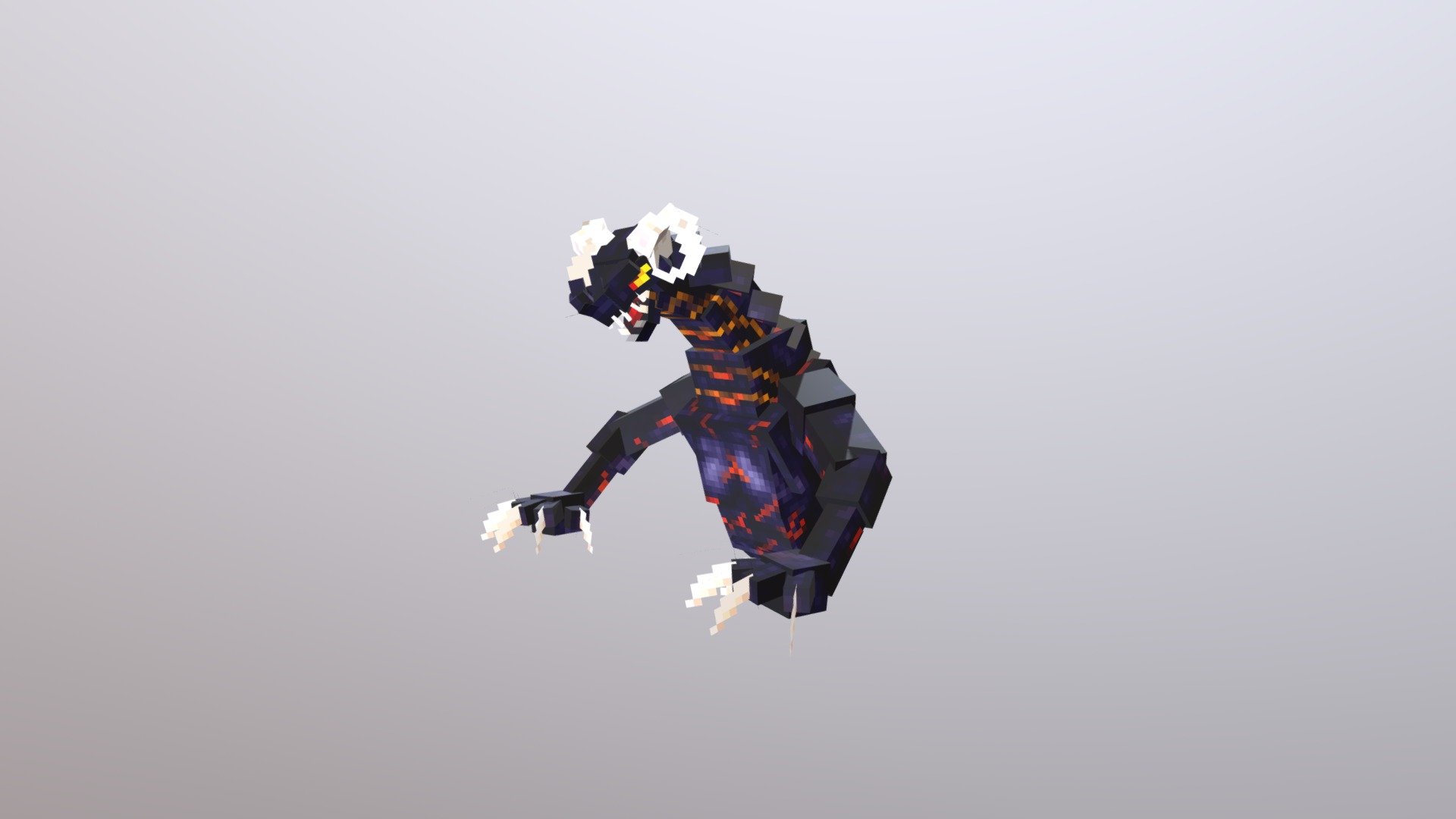 Minecraft Magma Dragon - 3D model by sovalo [cd1be38] - Sketchfab