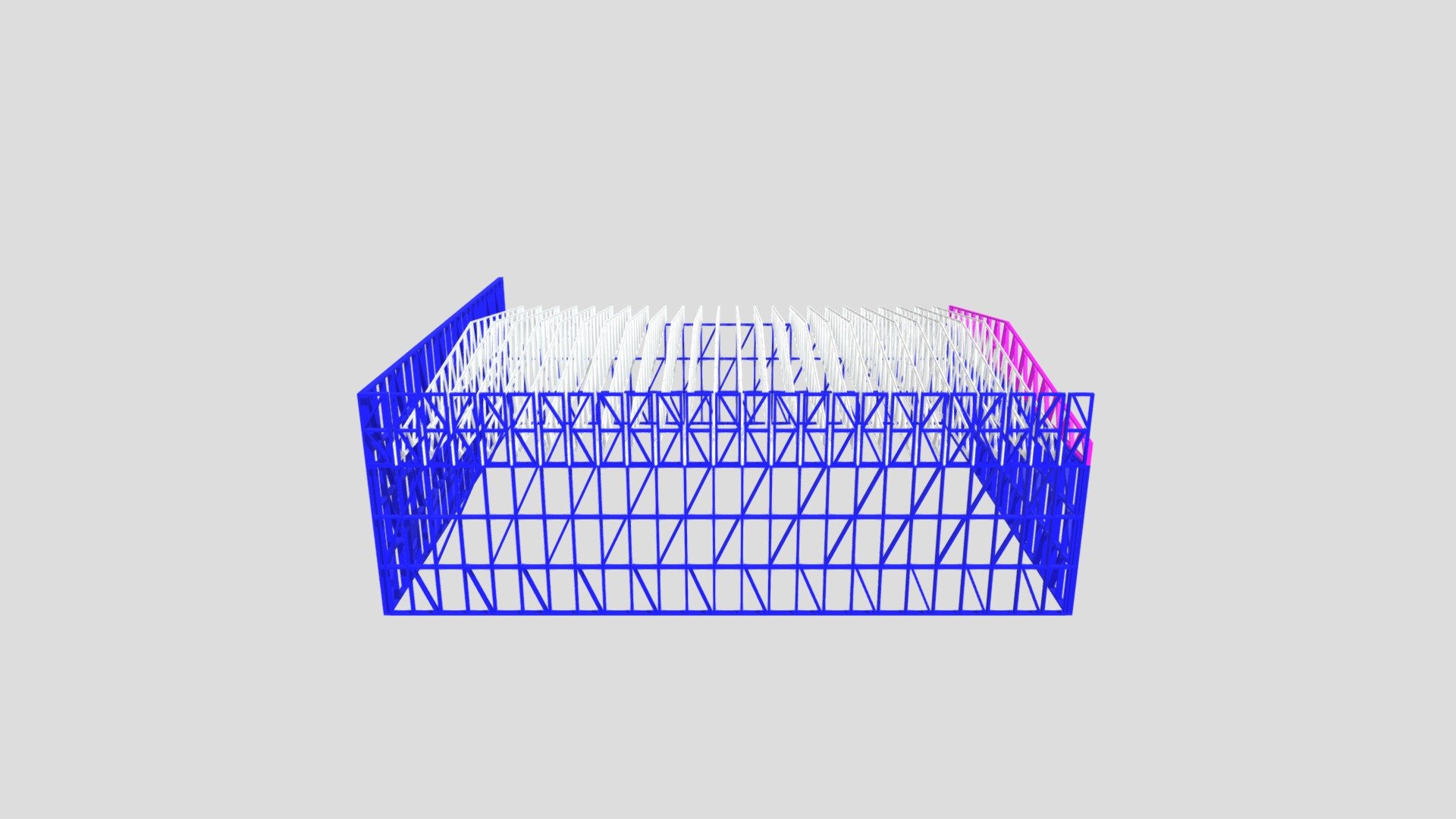 Angar 13x15 - 3D model by Lstk_steel [cd1bed8] - Sketchfab
