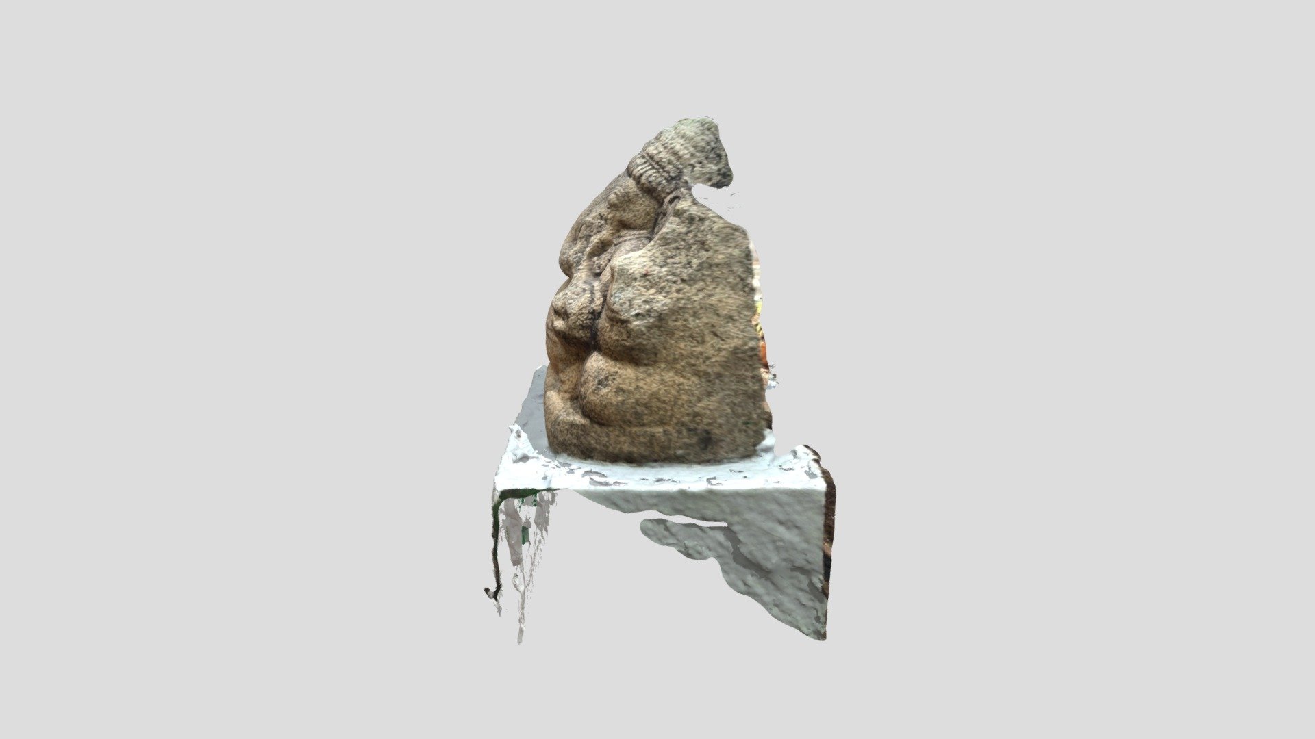 Ganpati sculpture Hampi - 3D model by akankalgi141 [cd1d291] - Sketchfab