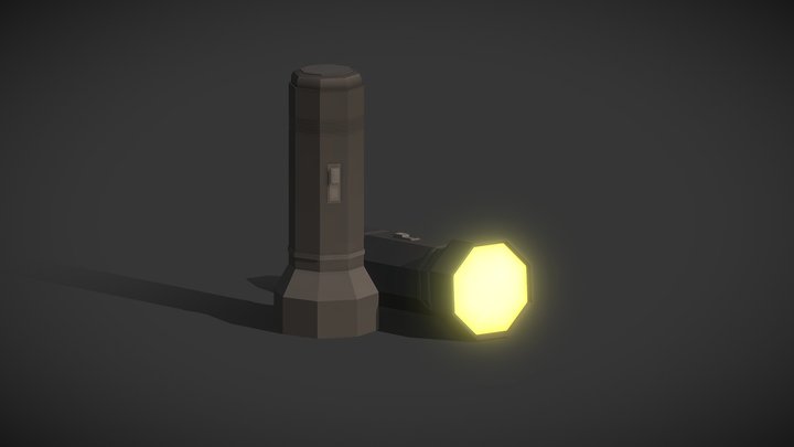 Flashlight 3D models - Sketchfab