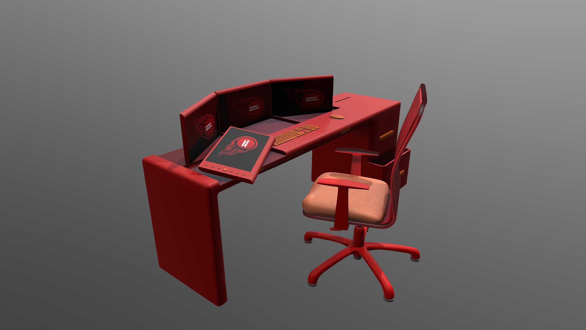 Desk - 3D model by jaredgyorffy (@jaredgyorffy42) [cd1e198] - Sketchfab
