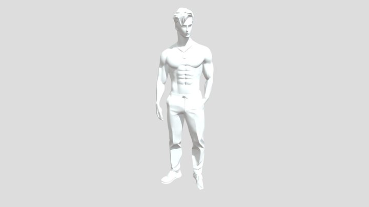 Muscular-body 3D models - Sketchfab