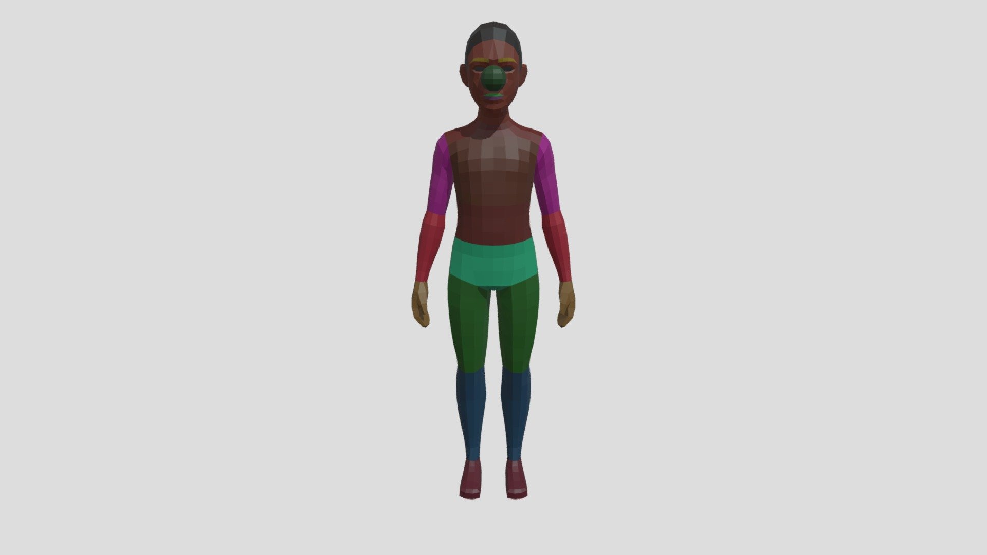 Semi Realistic Male - Download Free 3D model by kennygila [cd1ecbf ...