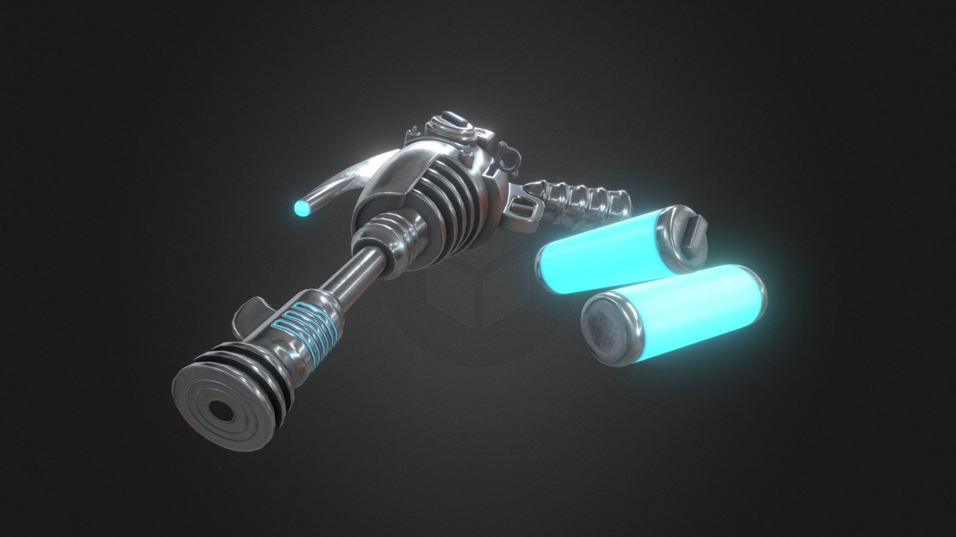 Alien Blaster - 3D model by SavaForNow (@sava) [cd20f72] - Sketchfab