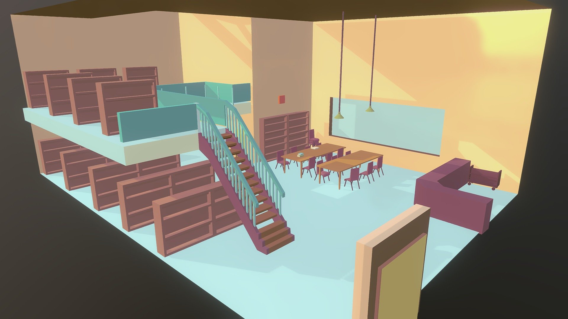Glim Library - 3D model by Doig&Swift (@doigswift) [cd21233] - Sketchfab
