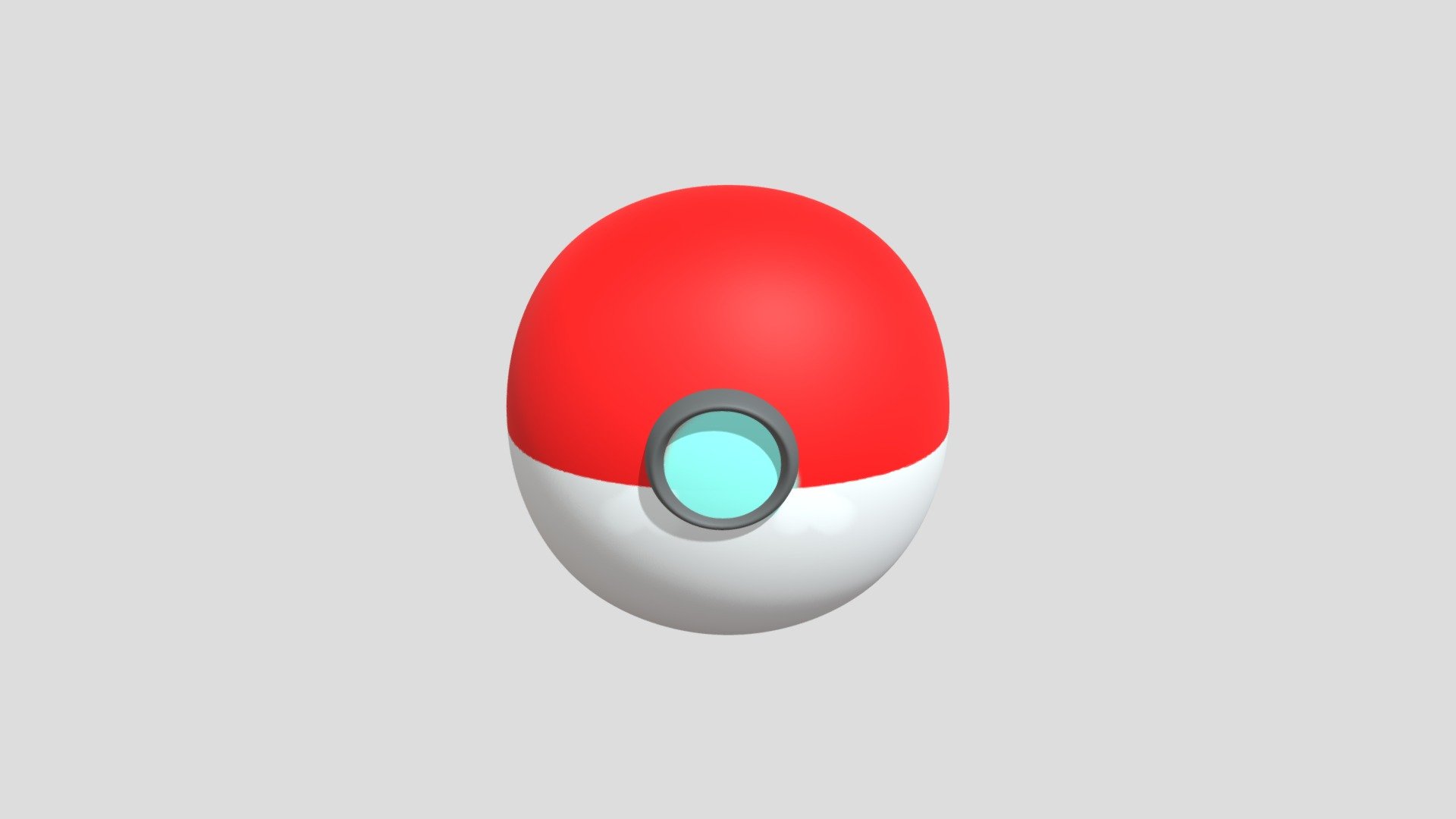 Pokeball - Download Free 3D model by TheForxELXD [cd21de4] - Sketchfab