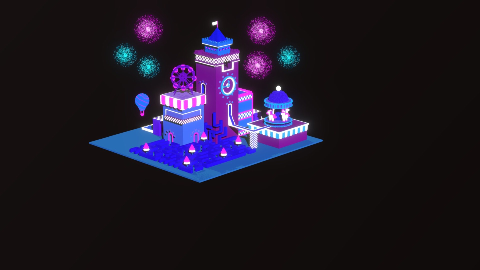 Voxel - 3D model by s22545 [cd21f2e] - Sketchfab
