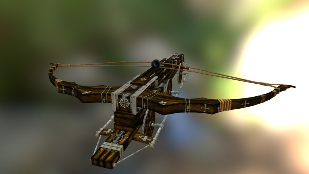 Giant Crossbow - 3D model by oliverengels [cd24954] - Sketchfab