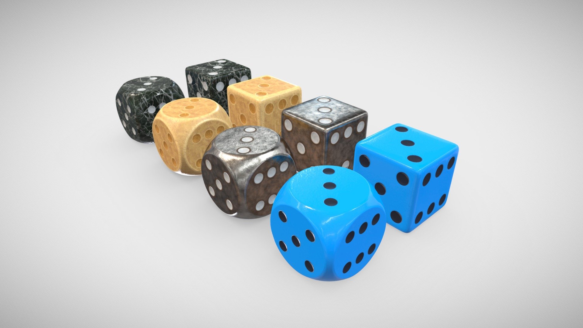 Dices - Download Free 3D model by mvision3d [cd24f9d] - Sketchfab