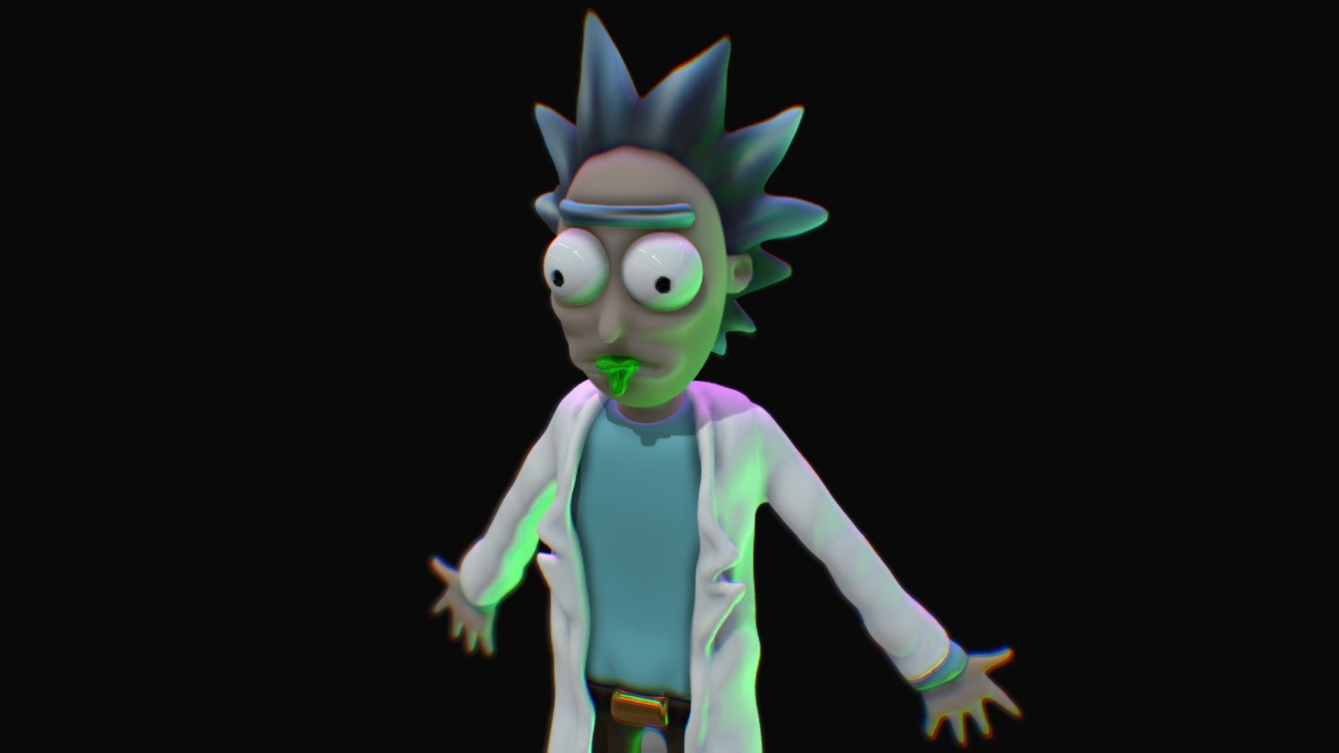 Rick!!! - 3D model by deaddudedown [cd25235] - Sketchfab