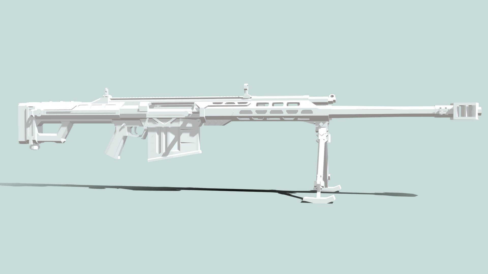 QBU-193 - 3D model by 草泥马小逼崽子 (@fuccg) [cd25902] - Sketchfab