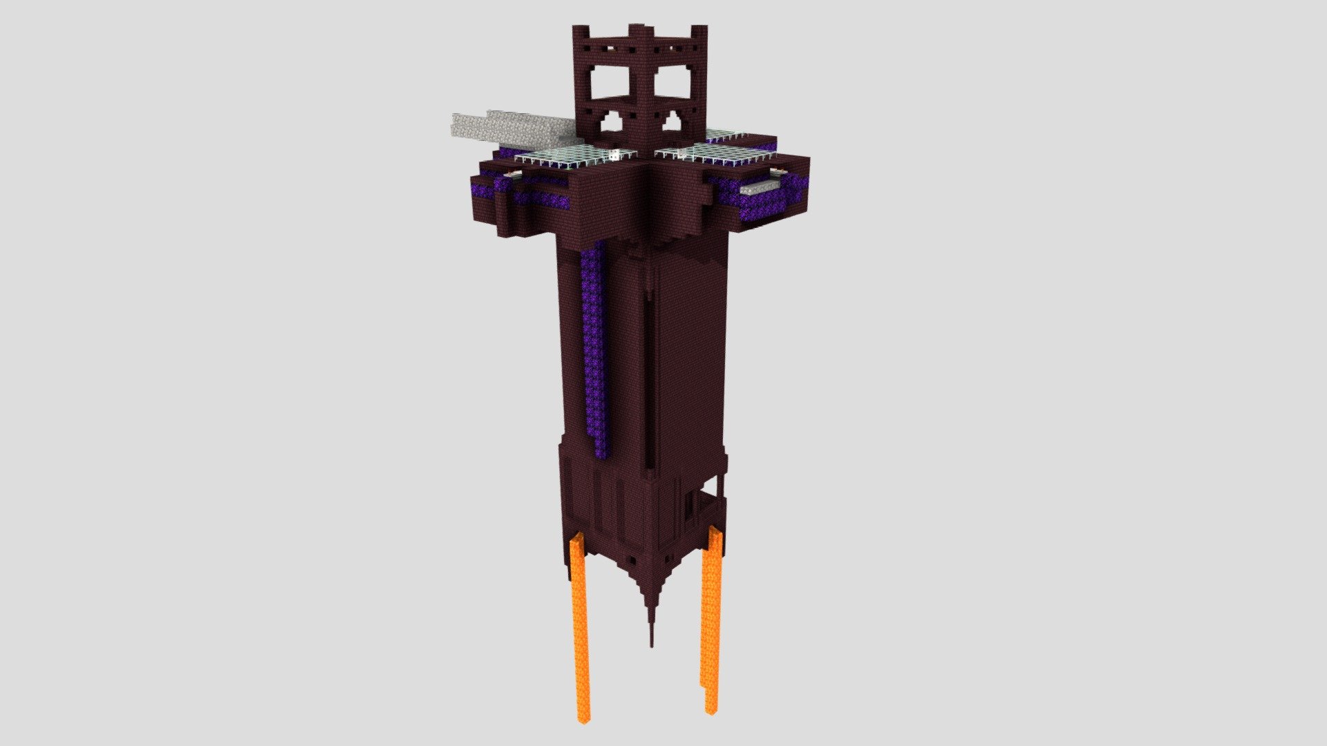 Skyblock Nether Fortress Farm - Download Free 3D model by Mesaswah ...