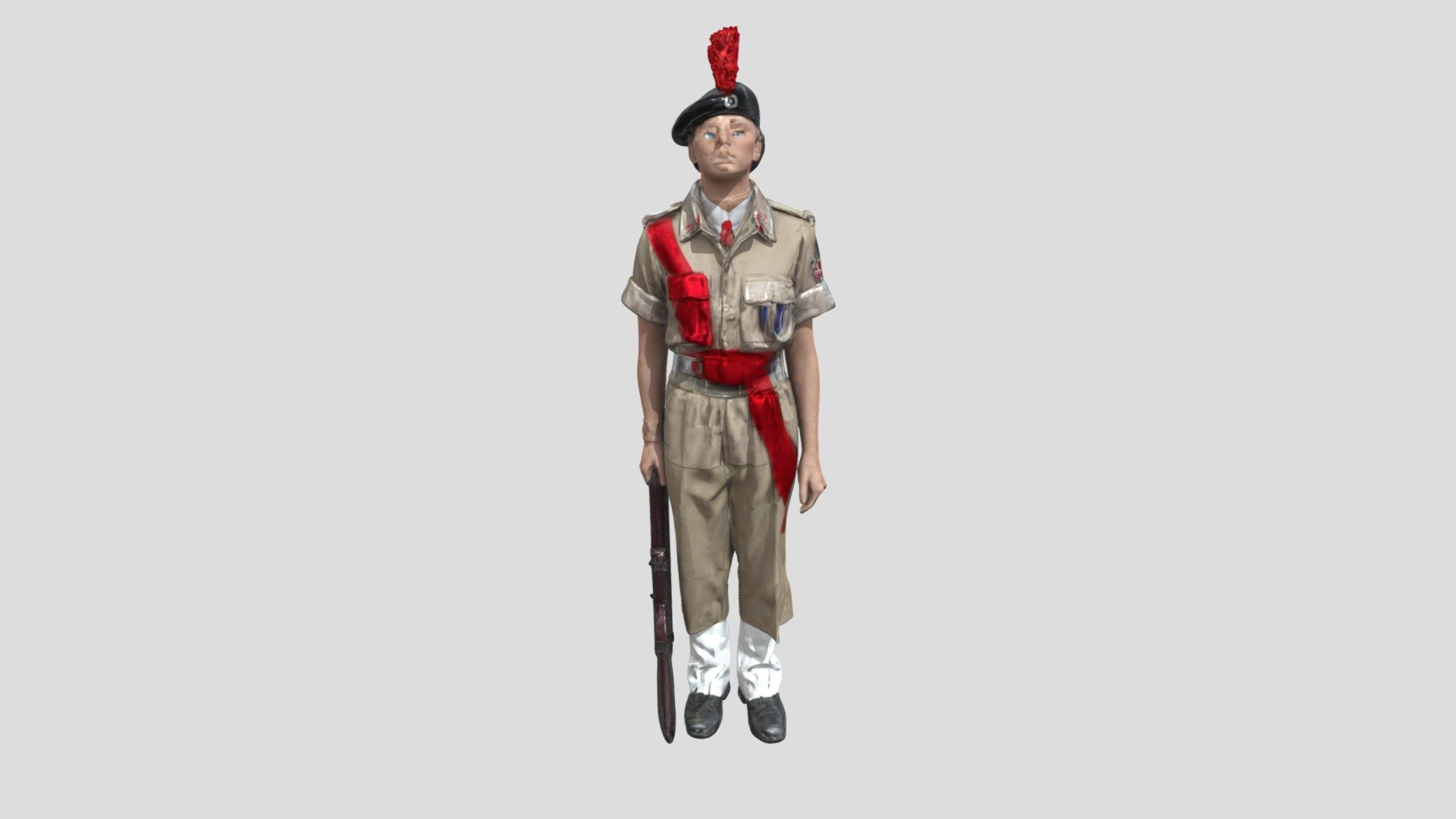 Cadet Uniform Diagram - 3D model by gorachandghosh028 [cd26dcf] - Sketchfab