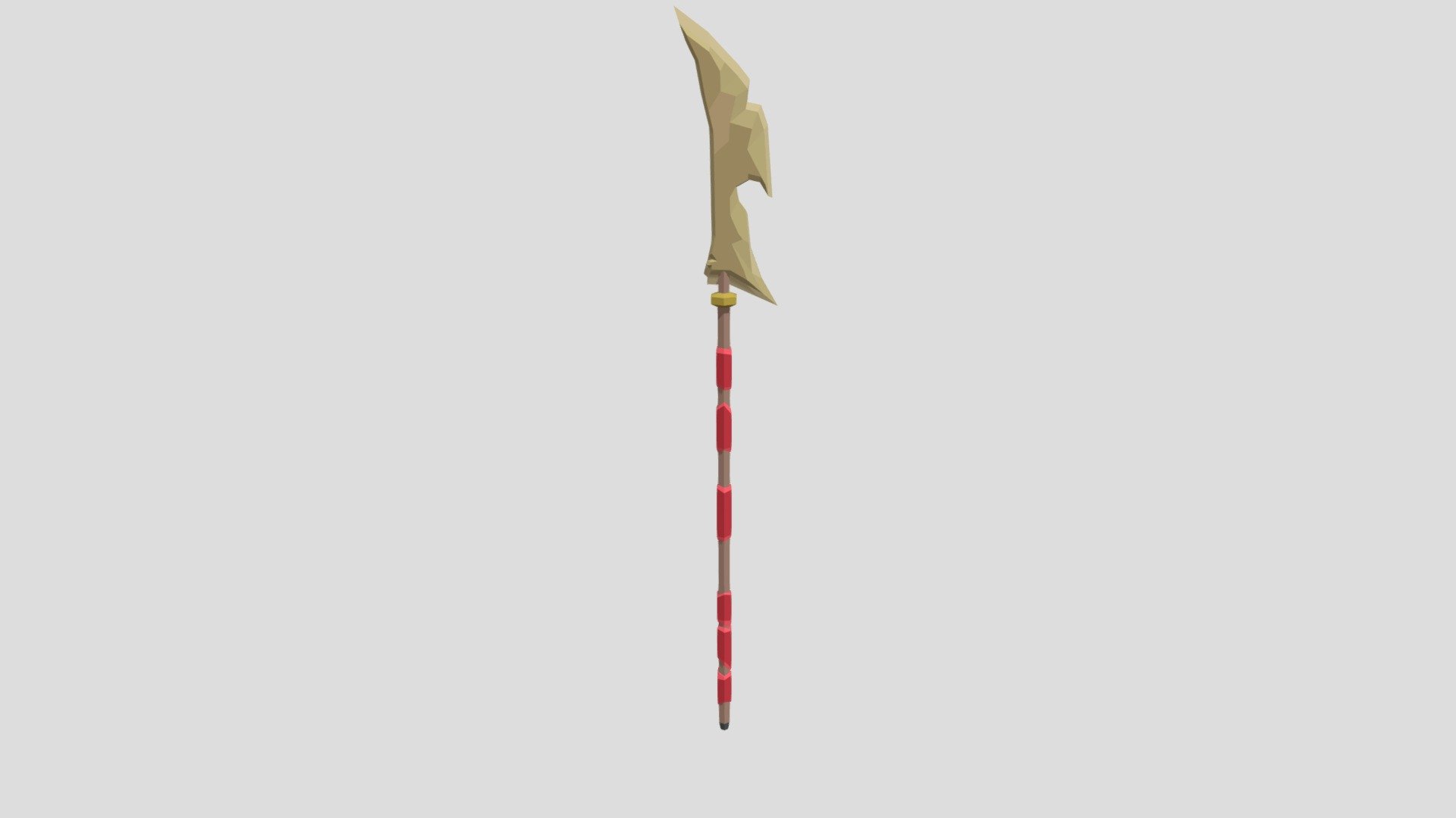 Low-poly Spear - Download Free 3D model by gabrielmazetto ...