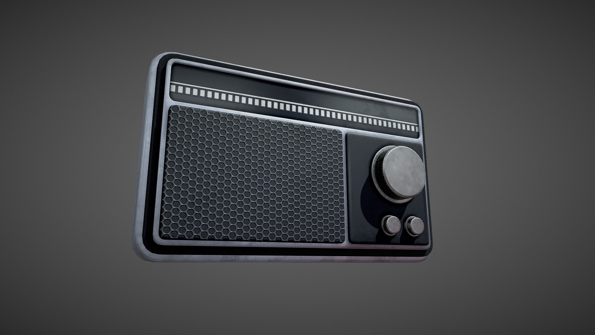 RADIO 2 - Buy Royalty Free 3D model by extrin6 3D (@extrin6_3D ...