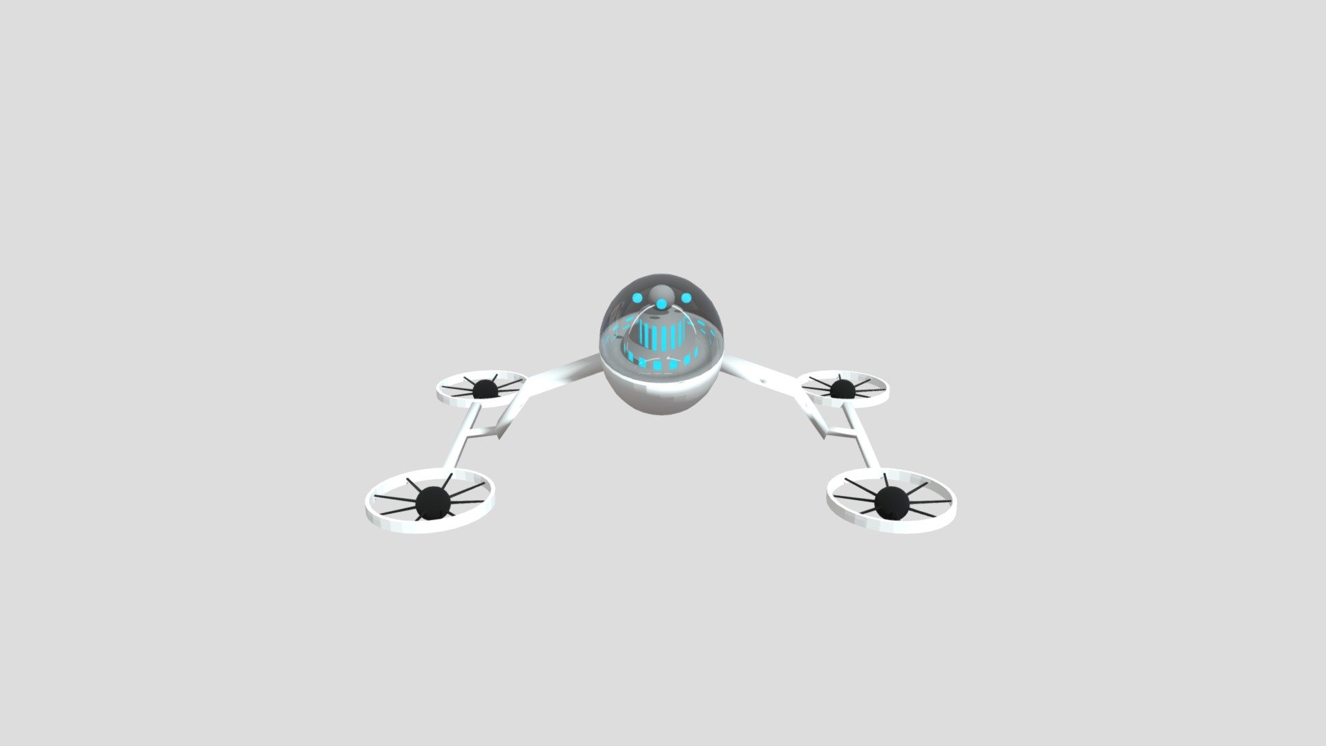 Drone 2 - 3D model by EpicApples [cd285c3] - Sketchfab