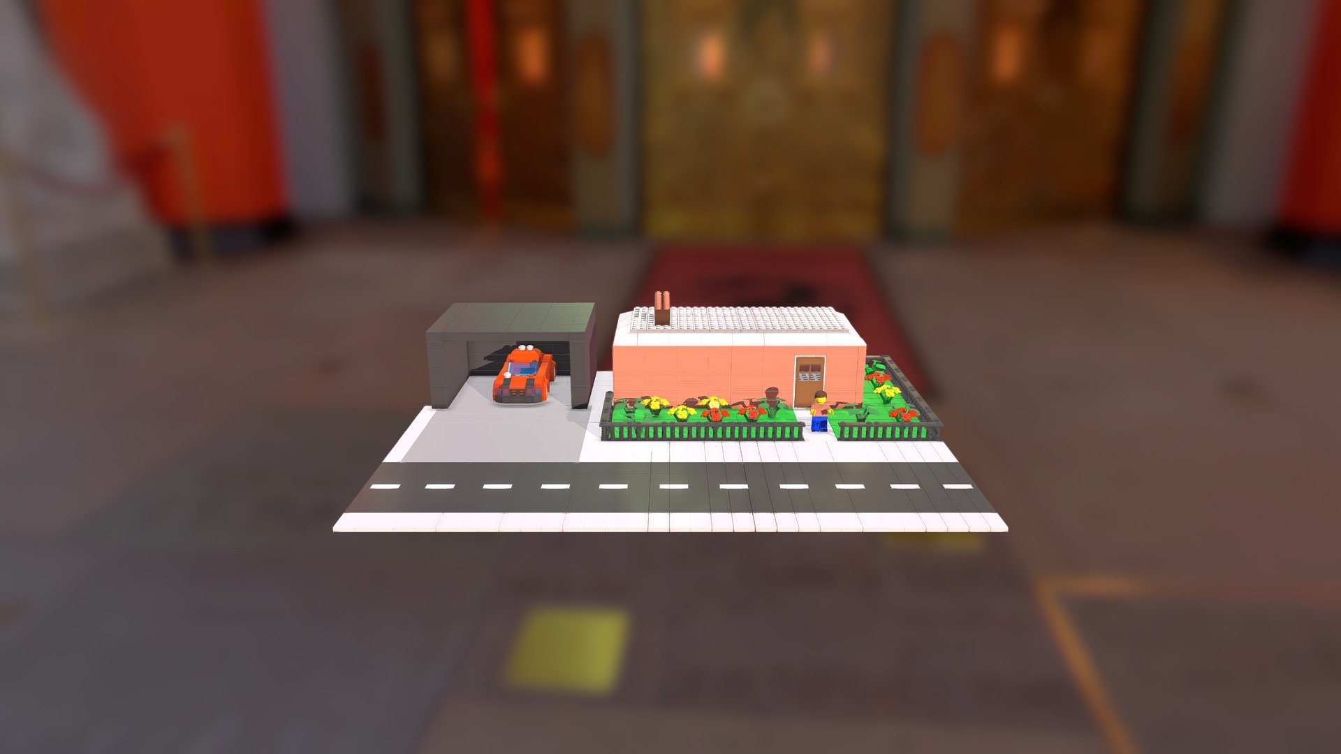 Lego House (WIP) Dre - 3D model by dresaint [cd2d48e] - Sketchfab