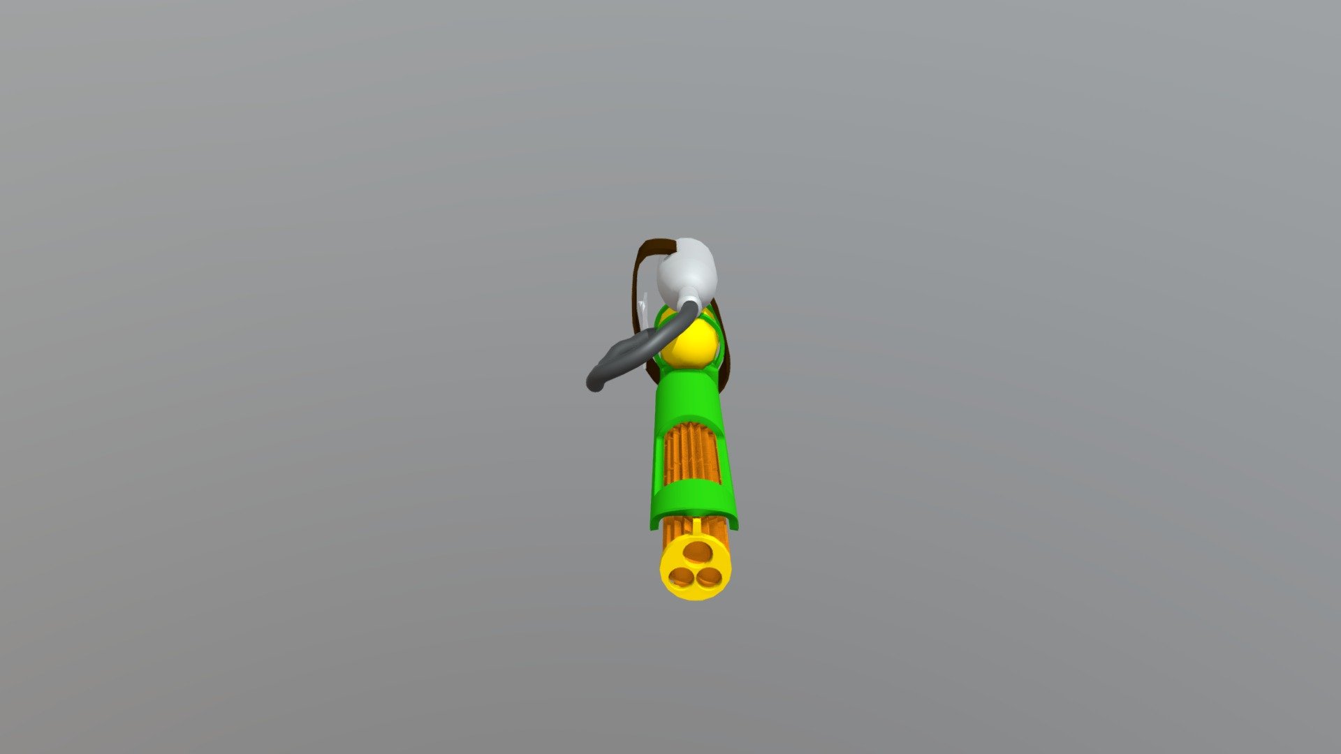 Make-shift Flame Thrower - 3D model by james.caley22 [cd308d3] - Sketchfab