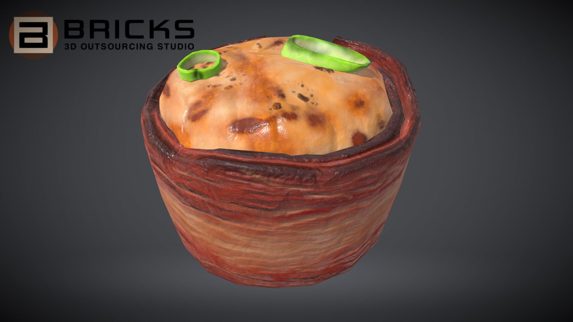 Scallop Bacon - Buy Royalty Free 3D model by Bricks Studio ...