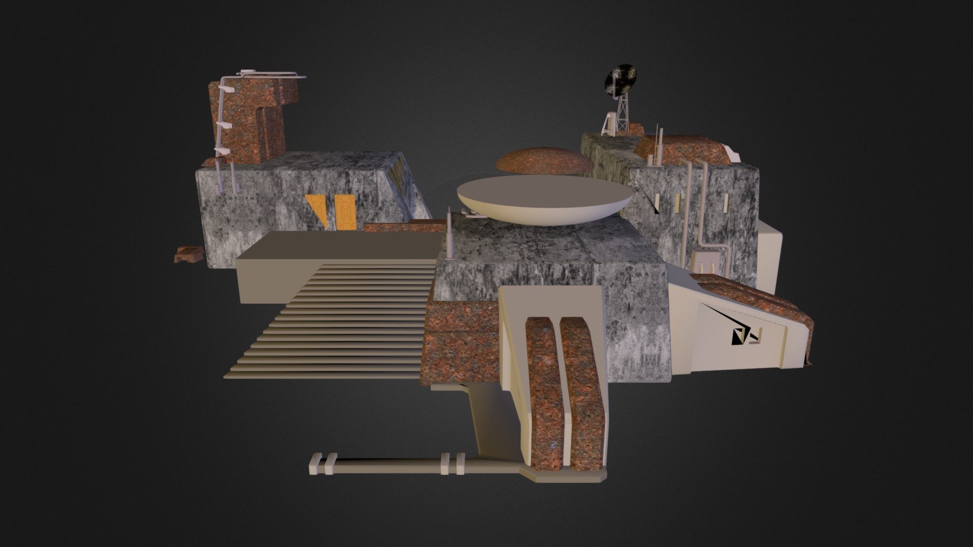Control Center - 3D model by megalos [cd32c6f] - Sketchfab