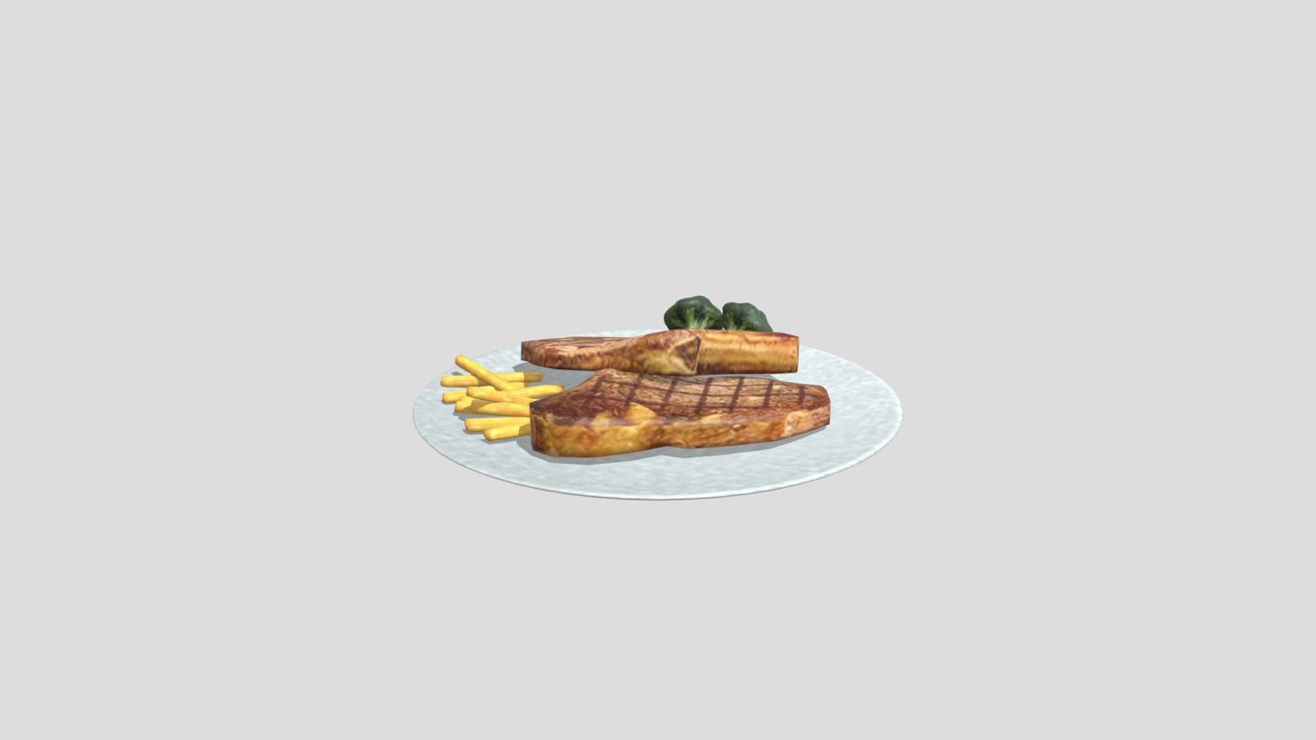 Steak - Download Free 3D model by samlee.fms [cd32e2a] - Sketchfab