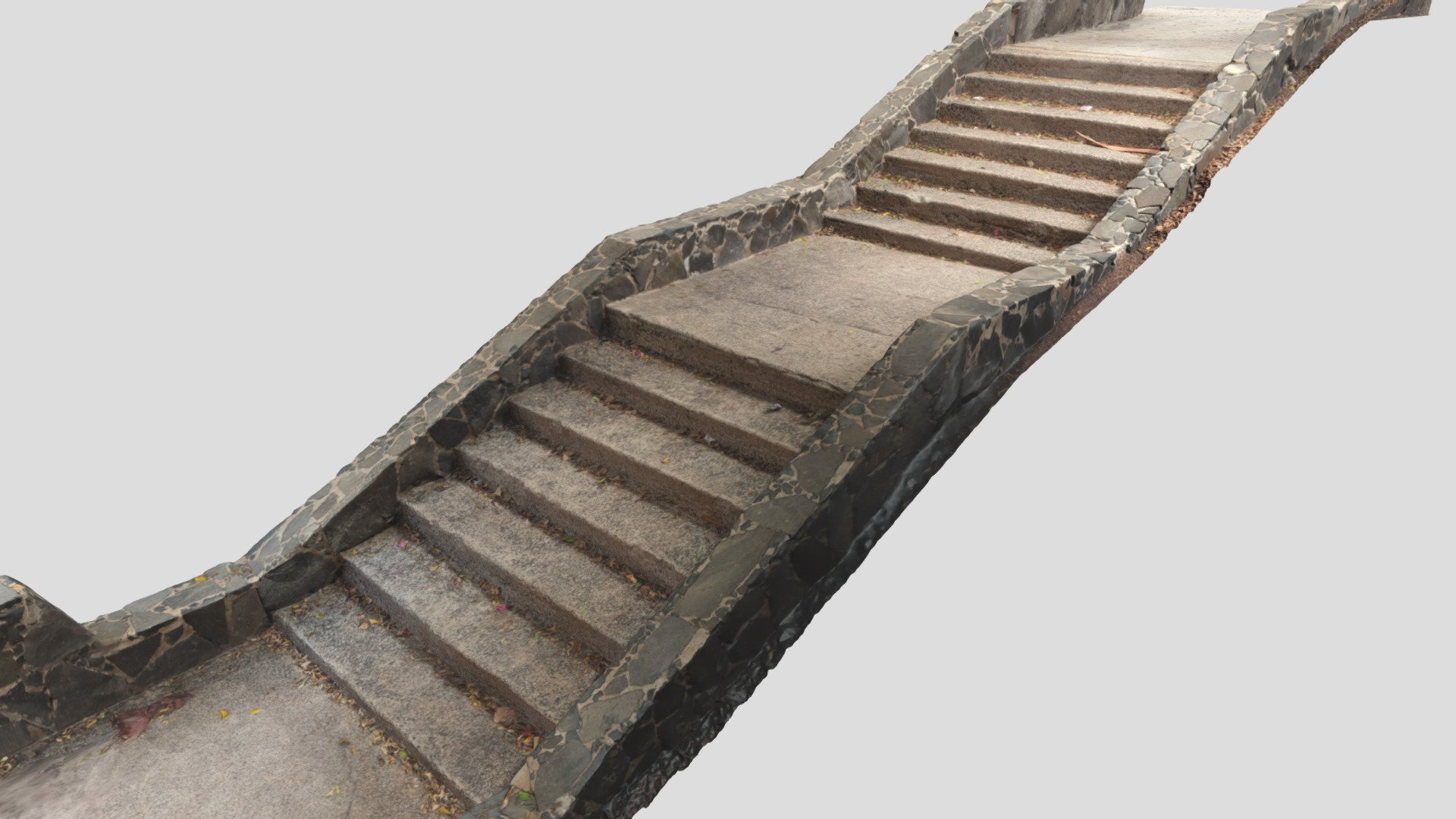 Stone stairs scan 8K - Buy Royalty Free 3D model by immerge [cd34cb6 ...