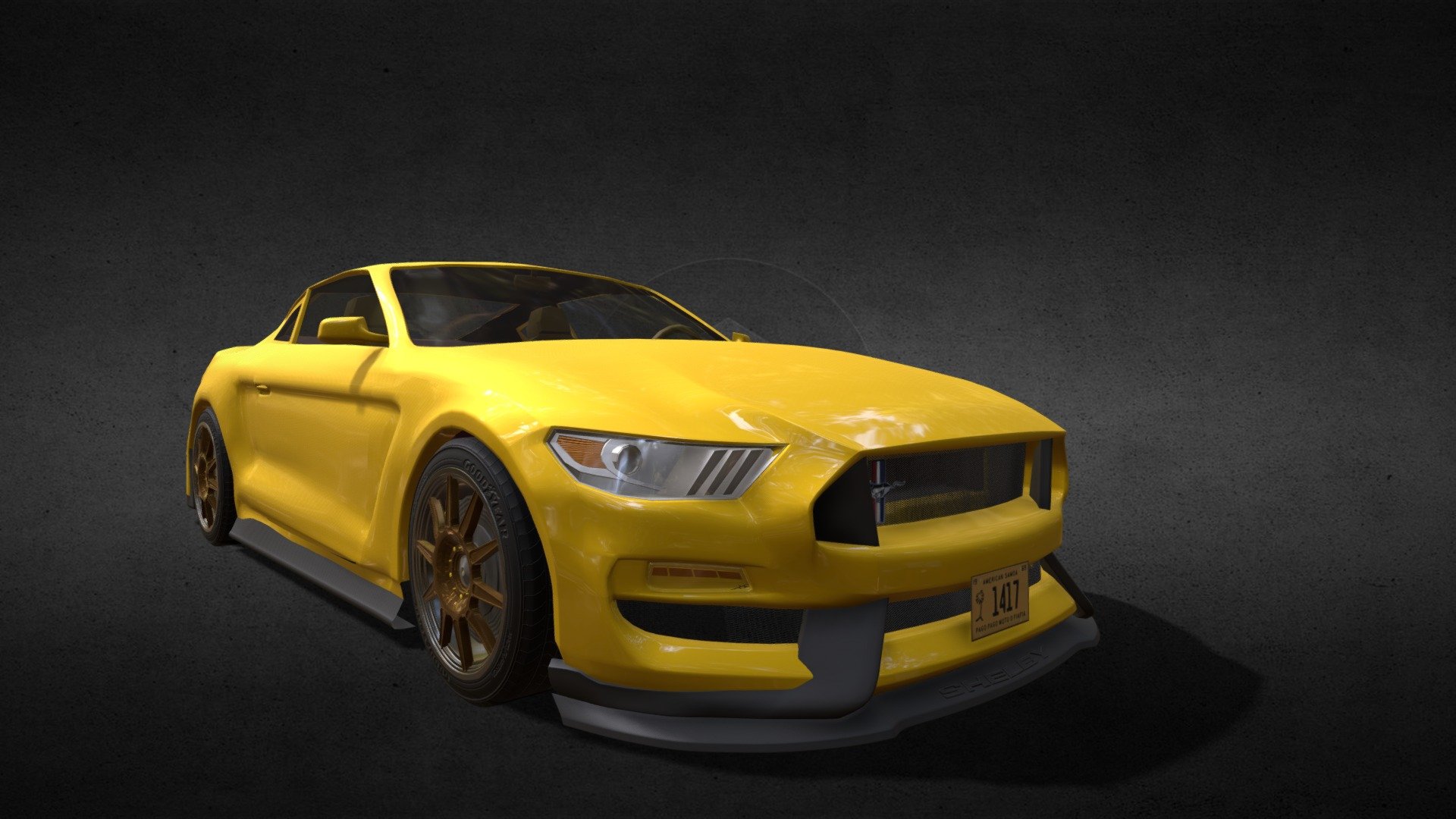 Ford Shelby GT350 - 3D model by Saman Salili (@samansalili) [cd39a00 ...